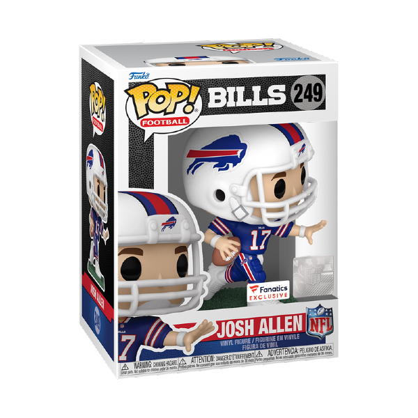 Funko Pop! Football NFL Bills Josh Allen 249 Original Colecionavel ...