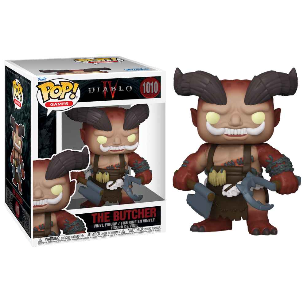 Funko Pop! Games Diablo IV The Butcher 1010 6 Polegadas Original - Moça ...