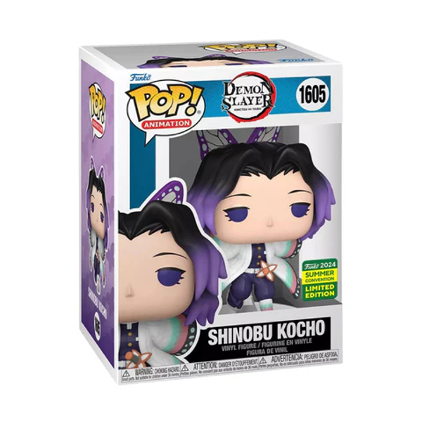 Funko Pop! Animation Demon Slayer Shinobu Kocho 1605 Exclusivo SDCC 20 ...