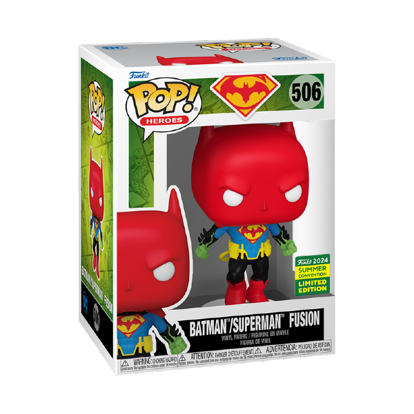 Funko Pop! Heroes Dc Comics Batman Superman Fusion 506 Exclusivo - Moça ...