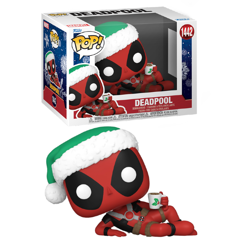 Funko Pop! Marvel Especial de Natal Deadpool 1442 Original Colecionave ...