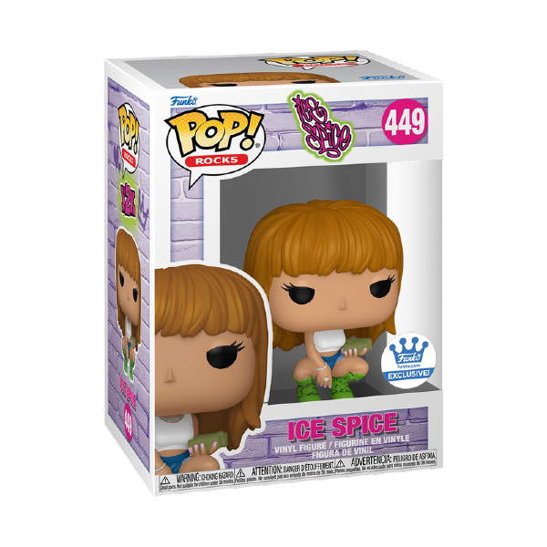 Funko Pop! Rocks Ice Spice 449 Exclusivo Original Colecionavel - Moça ...