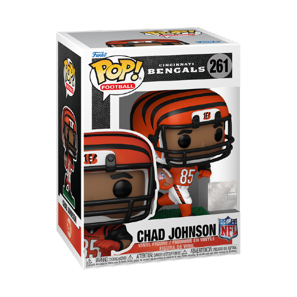 Funko Pop! Football NFL Bengals Chad Johnson 261 Original - Moça do Pop ...