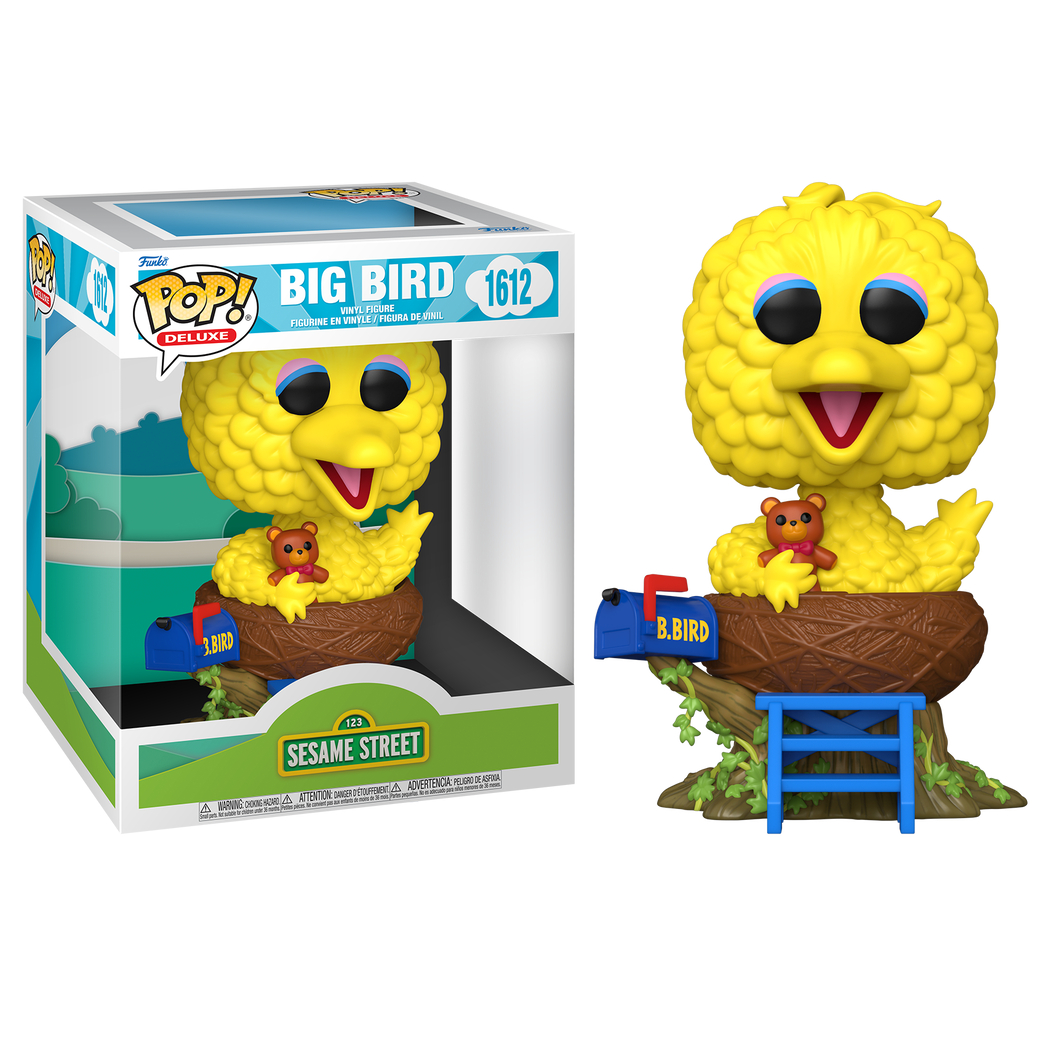 Funko Pop! Deluxe Sesame Street / Vila Sesamo Big Bird 1612 - Moça do ...