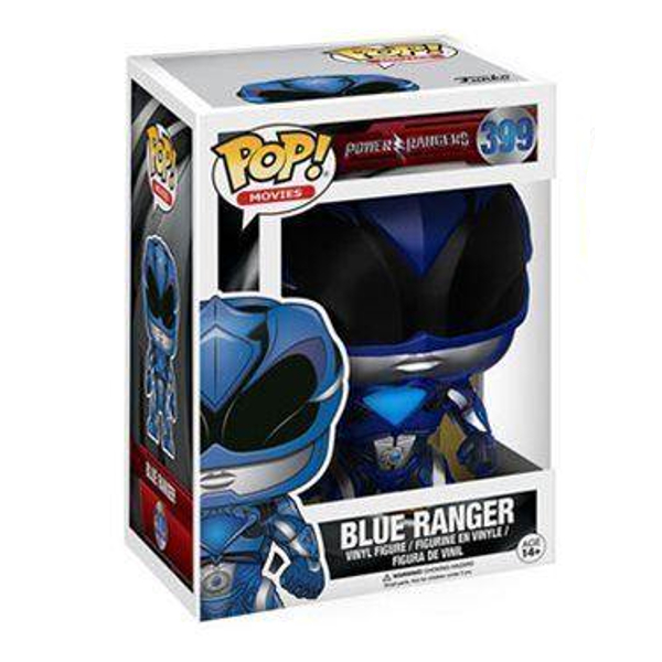 Funko Pop! Filme Power Rangers Blue Ranger 399 Original - Moça do Pop ...