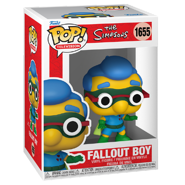 Funko Pop! Television The Simpsons Fallout Boy 1655 Original - Moça do ...