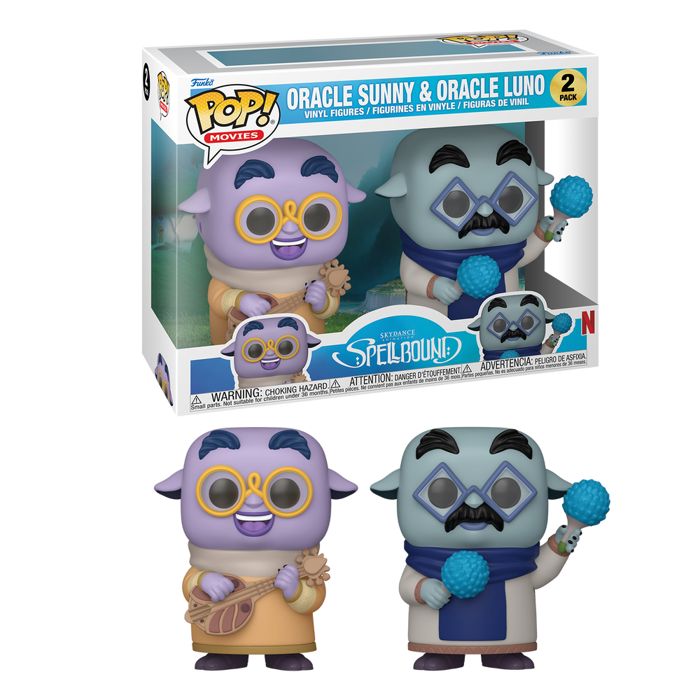Funko Pop! Filme Spellbound Oracle Sunny and Oracle Luno 2 - Moça do ...