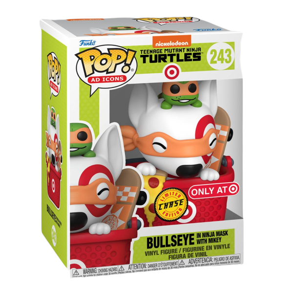 Funko Pop! Teenage Mutant Ninja Turtles Bullseye 243 Exclusivo Chase ...