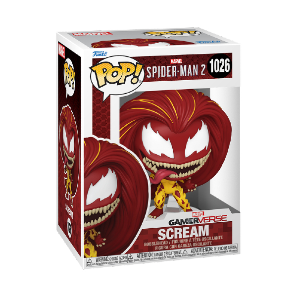 Funko Pop! Marvel Homem Aranha Spider Man 2 Scream 1026 Original - Moça ...