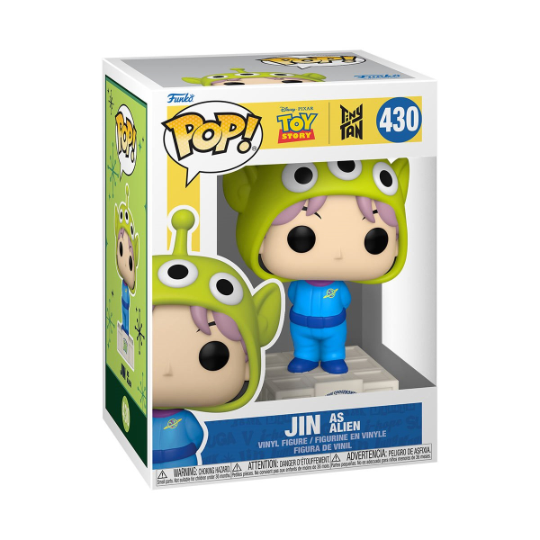 Funko Pop! Disney Toy Story TinyTAN BTS Jin as Alien 430 Original ...