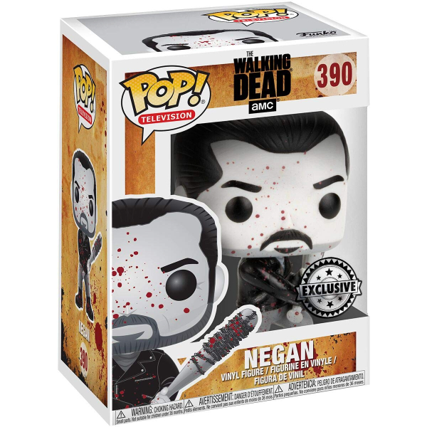 Funko Pop! Television The Walking Dead Negan 390 Exclusivo - Moça do ...