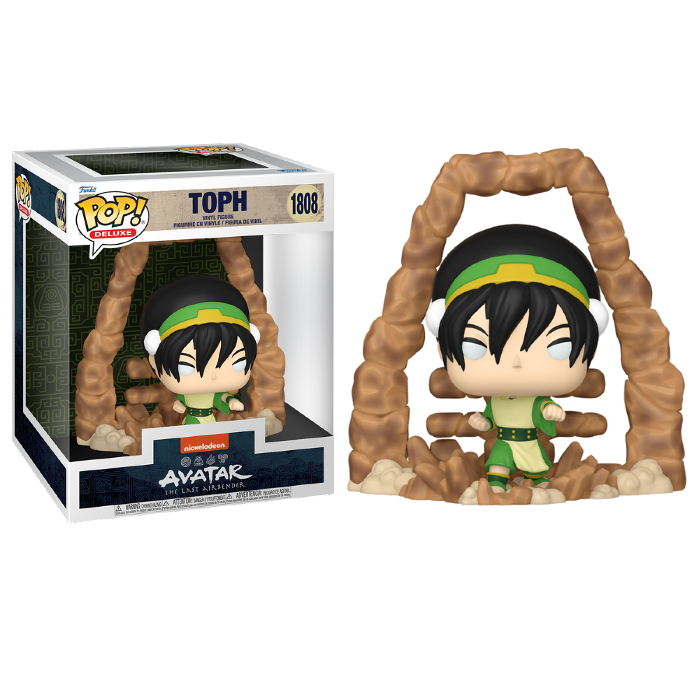 Funko Pop! Deluxe Animation Avatar The Last Airbender Toph 1808 - Moça ...