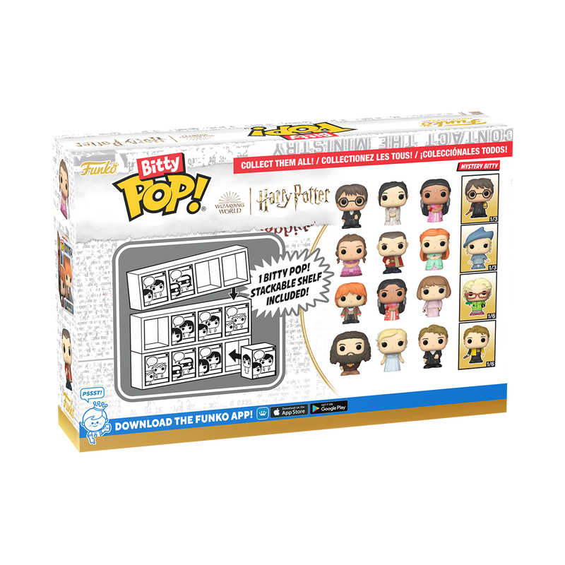 Funko Bitty Pop! Ron Weasley, Padma Patil, Madame Maxime + Surpresa ...