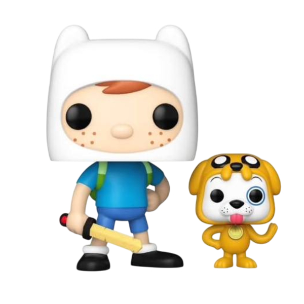 Funko Pop! NFT Adventure Time Freddy & Proto As Finn & Jake 393 - Moça ...
