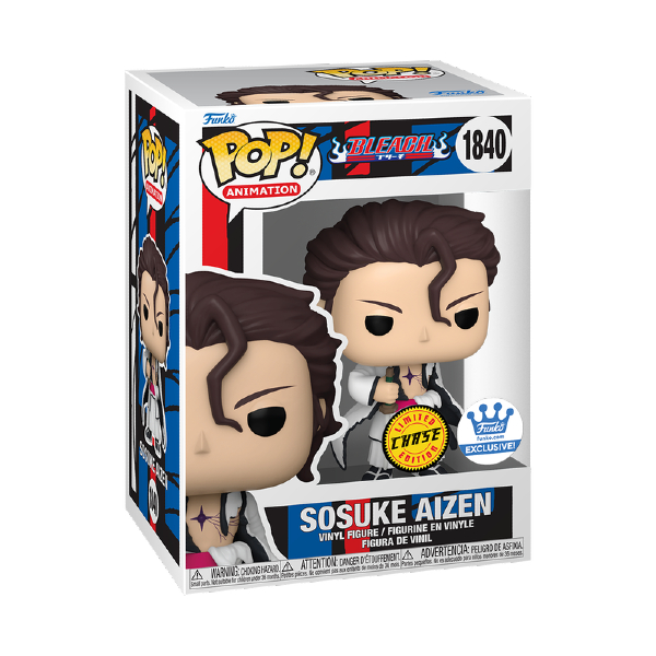 Funko Pop! Animation Bleach Sosuke Aizen 1840 Exclusivo Chase - Moça do ...