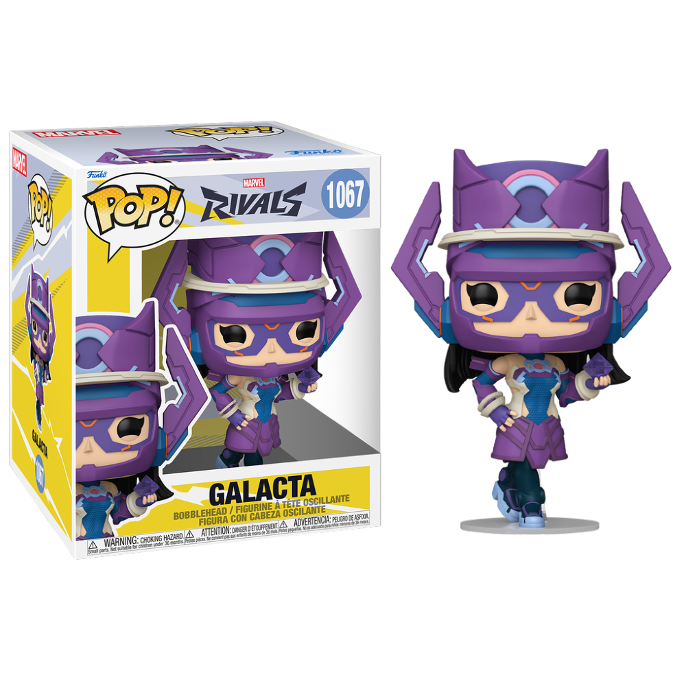 Funko Pop! Games Marvel Rivals Galacta 1067 Exclusivo Original - Moça ...