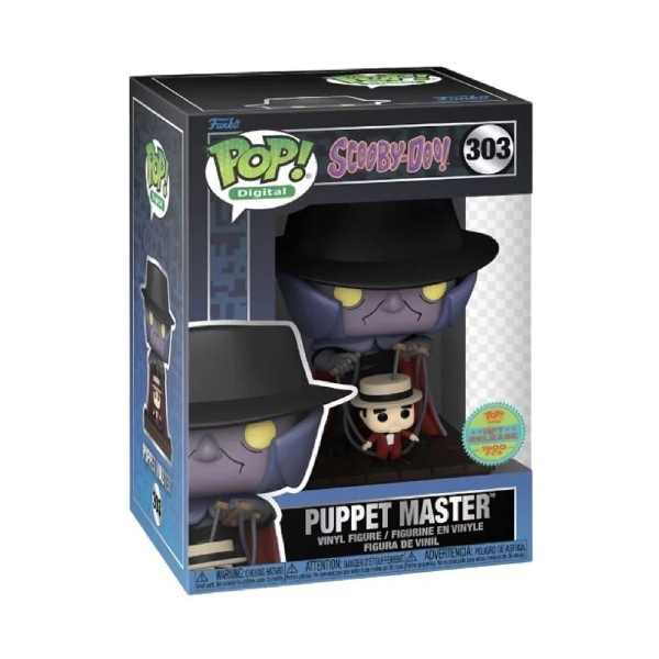Funko Pop! Digital NFT Scooby-Doo Puppet Master 303 Exclusivo - Moça do ...