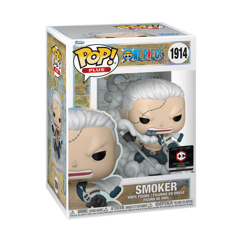 Funko Pop! Plus Animation One Piece Smoker 1914 Exclusivo Original ...