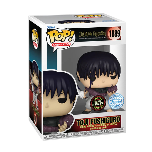 Funko Pop! Jujutsu Kaisen Toji Fushiguro 1889 Exclusivo Chase Original ...