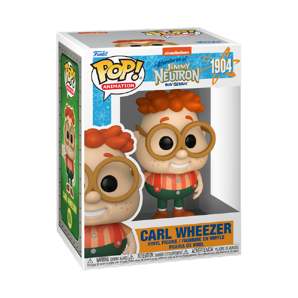 Funko Pop! Animation Nickelodeon Jimmy Neutron Carl Wheezer 1904 - Moça ...