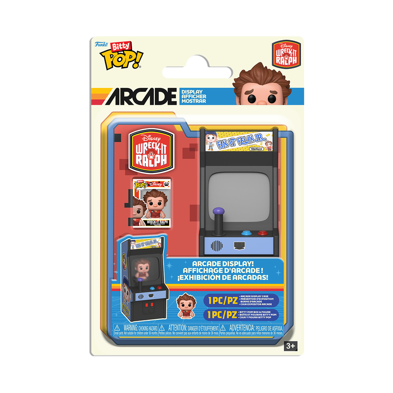 Funko Bitty Pop! Arcade Disney Detona Ralph Quebrando a Internet Wreck ...