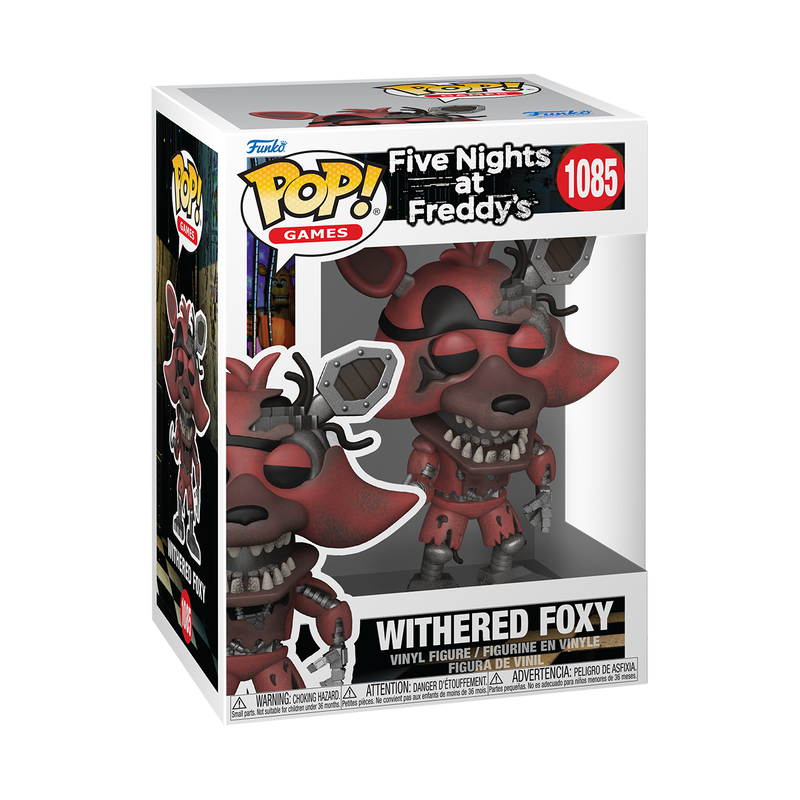 Funko Pop! Games Five Nights at Freddy's Withered Foxy 1085 - Moça do ...