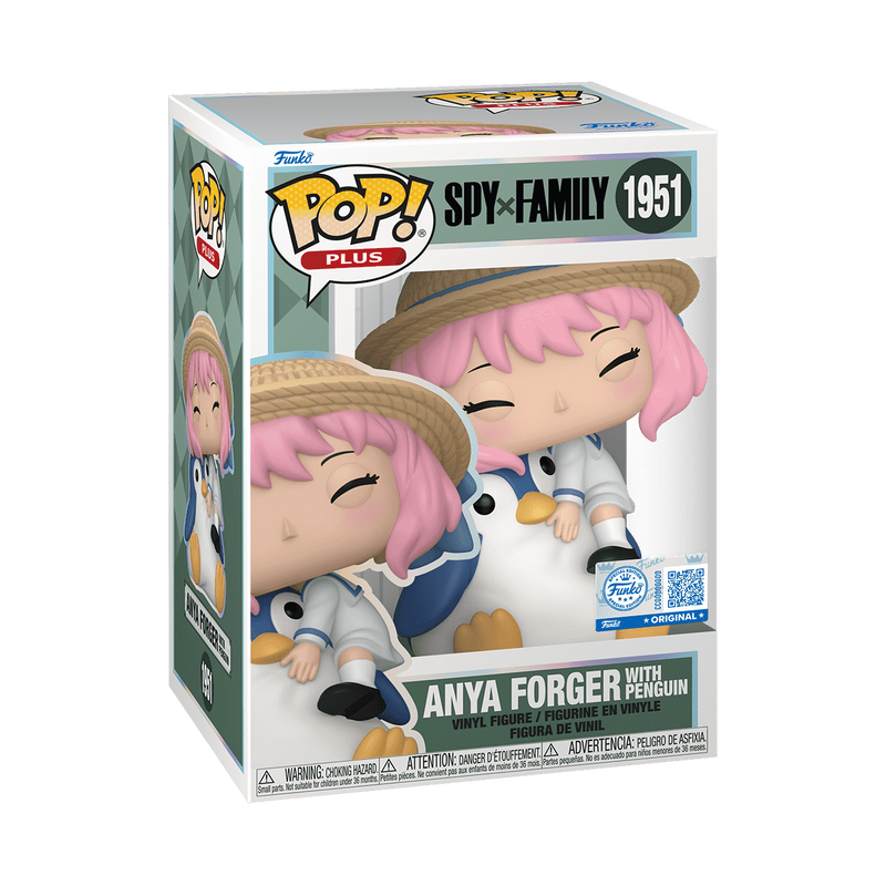 Funko Pop!Animation Spy Family Anya Forger With Penguin 1951 Exclusivo ...