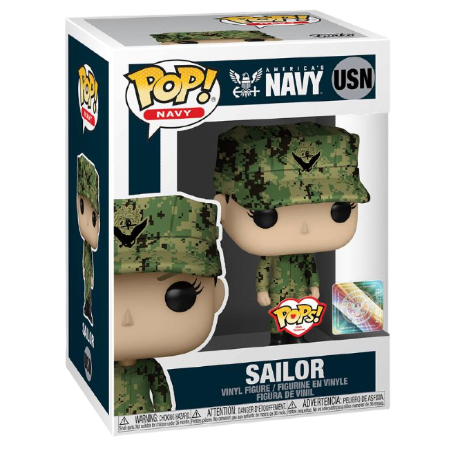 Funko Pop! Navy Militar Estados Unidos / Military US Navy Female Sailo ...