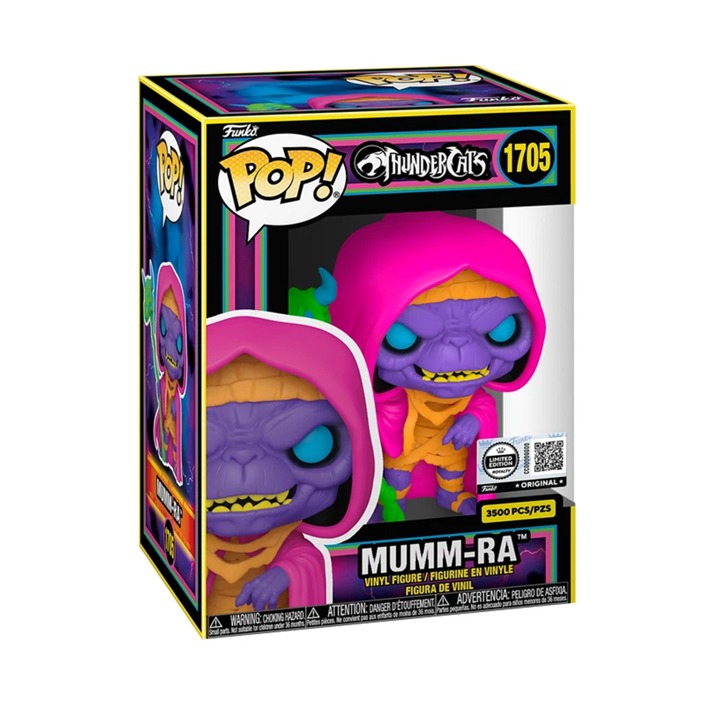 Funko Pop! Television Thundercats Mumm-Ra 1705 Exclusivo Blacklight 35 ...