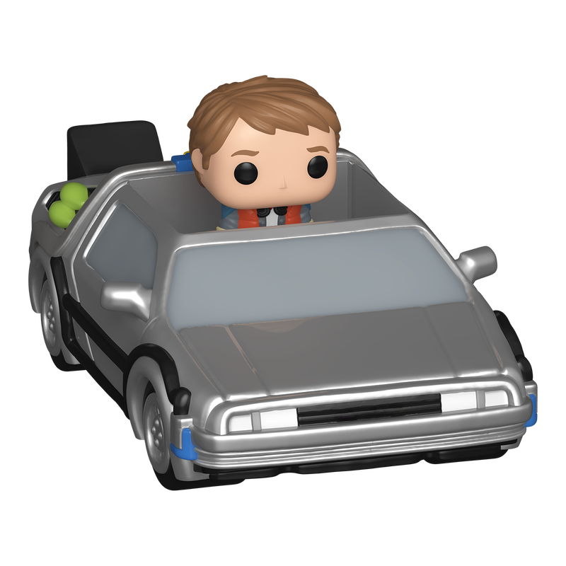 Funko Bitty Pop! Rides Marty McFly And Time Machine Original - Moça do ...