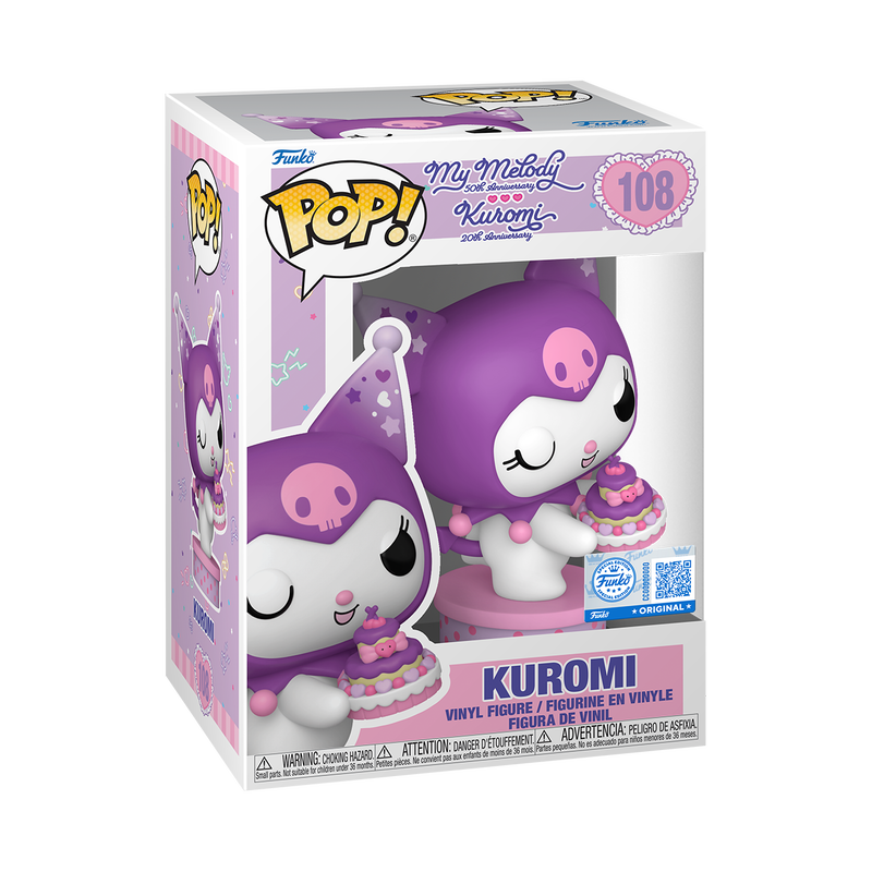 Funko Pop! Sanrio Hello Kitty My Melody Kuromi 108 Original Colecionav ...
