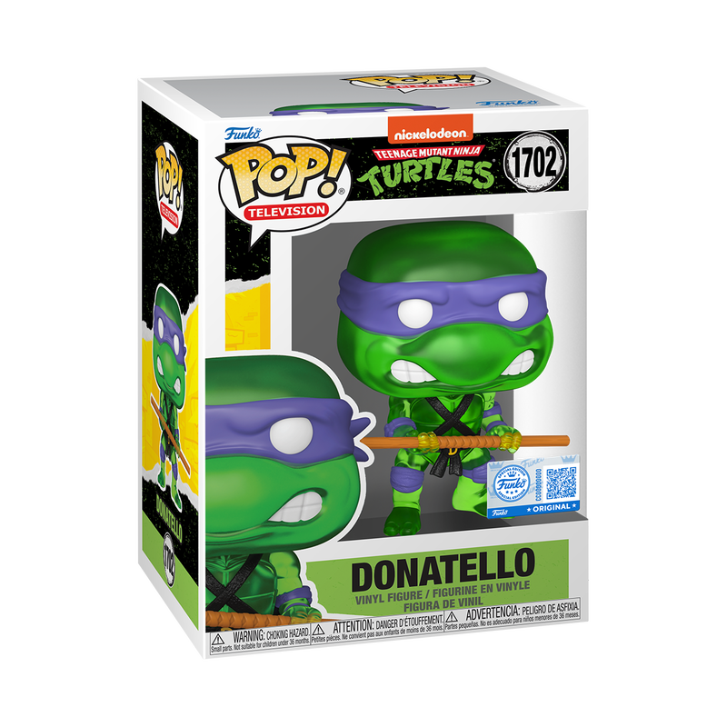 Funko Pop! Television Tartarugas Ninja Donatello 1702 Exclusivo - Moça ...