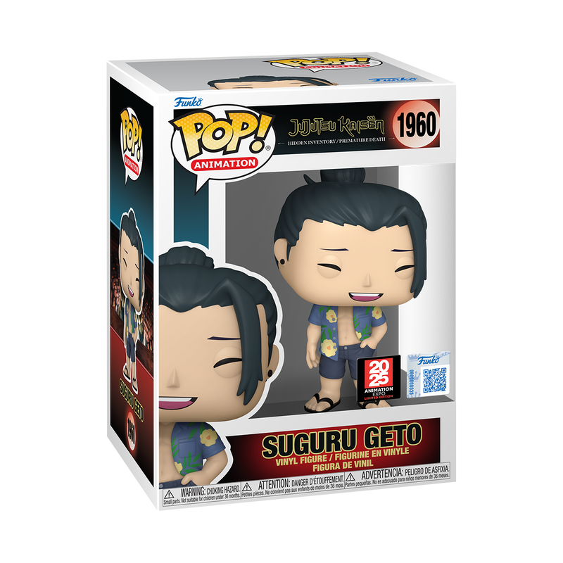 Funko Pop! Animation Jujutsu Kaisen Suguru Geto 1960 Exclusivo - Moça ...