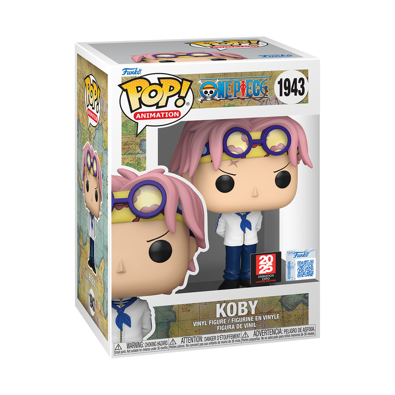 Funko Pop! Animation One Piece Koby 1943 Exclusivo Original - Moça do ...