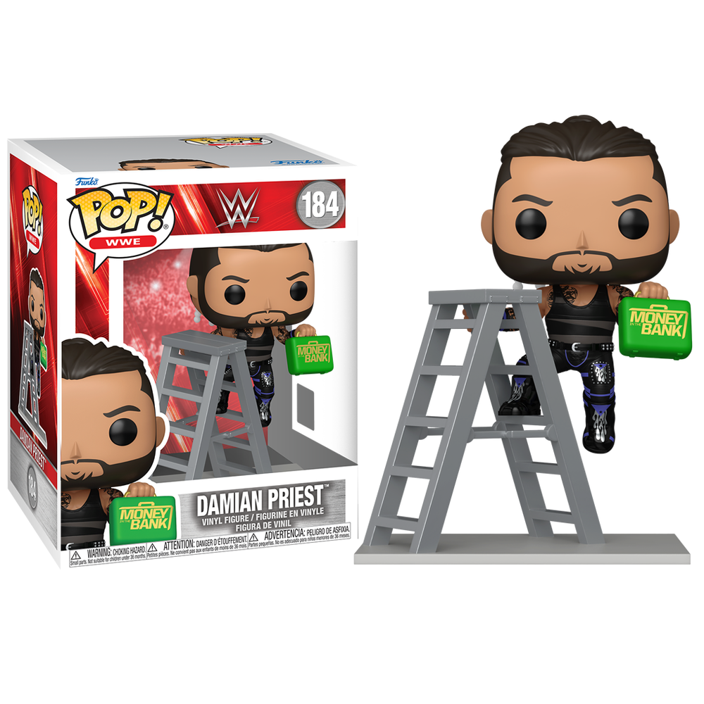 Funko Pop! WWE Money in the Bank Damian Priest 184 - Moça do Pop ...