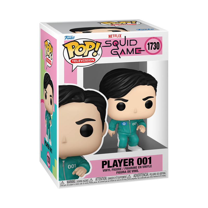 Funko Pop! Television Squid Game Round 6 Player 001 1730 Original ...