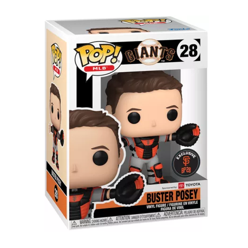 Funko Pop! Baseball MLB Buster Posey 28 Exclusivo - Moça do Pop - Funko ...