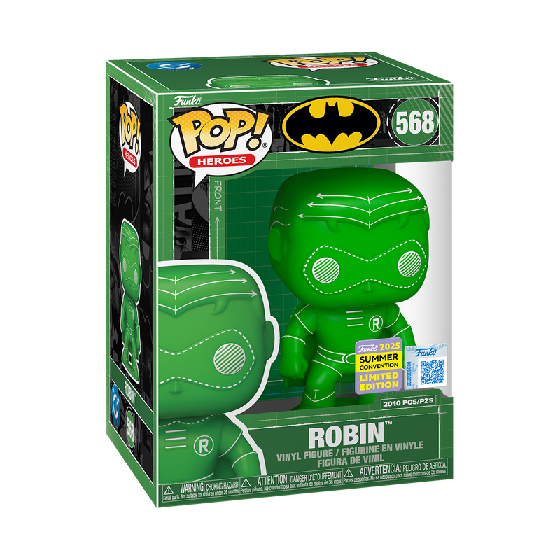 Funko Pop! Heroes DC Comics Batman Robin 568 Exclusivo SDCC 2025 - Moça ...