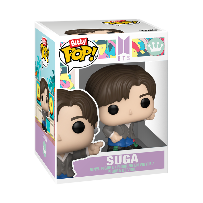 Funko Bitty Pop! Rocks Stages BTS Suga Original Colecionavel - Moça do ...