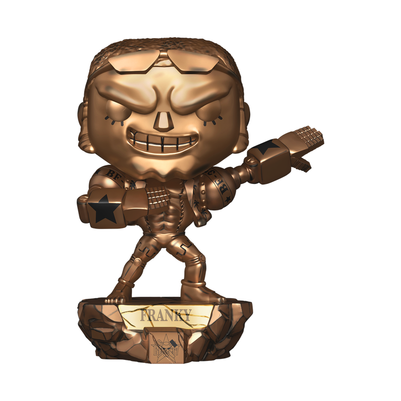 Funko Pop! Plus One Piece Franky 2180 Exclusivo Bronze Original Colec ...