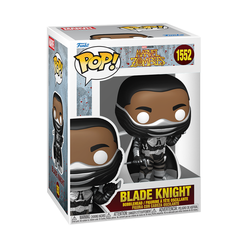 Funko Pop! Marvel Zombies Blade Knight 1552 Original Colecionavel ...