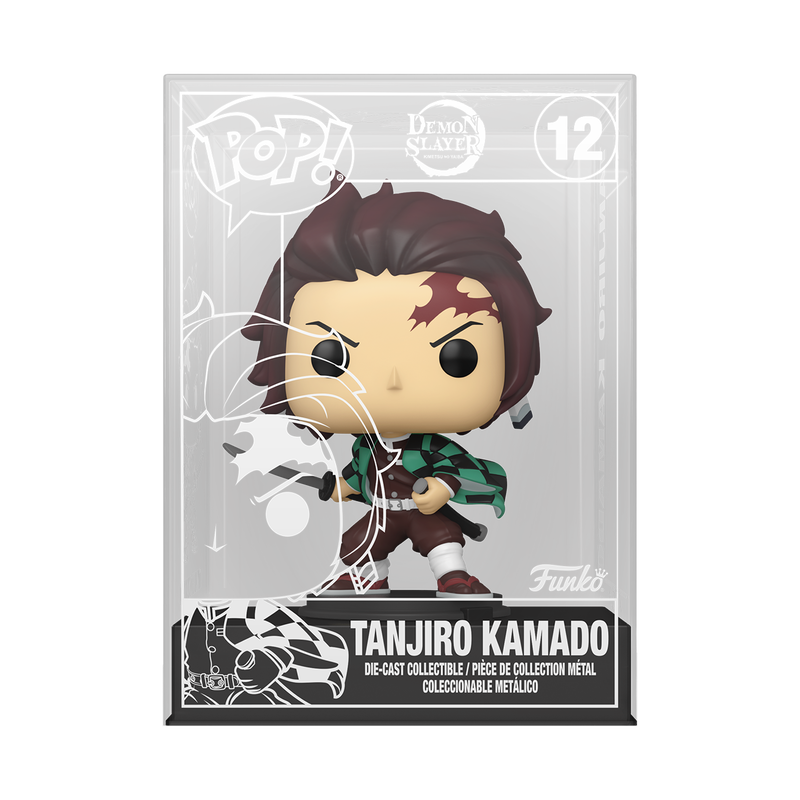 Funko Pop! Die-Cast Animation Demon Slayer Tanjiro Kamado 12 Exclusivo ...