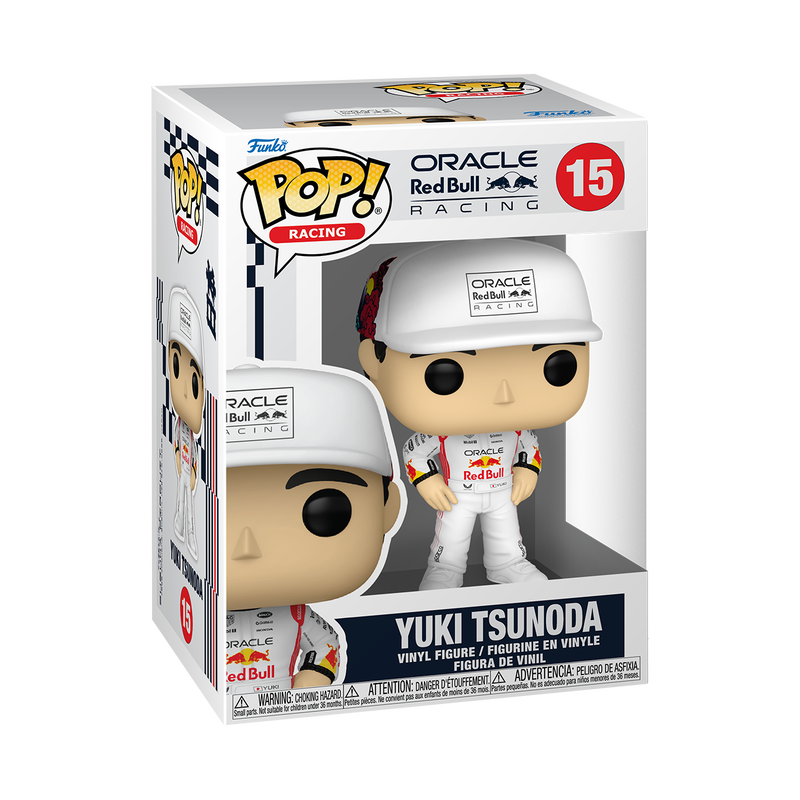 Funko Pop! Racing Formula 1 Oracle Red Bull Racing Yuki Tsunoda 15 ...