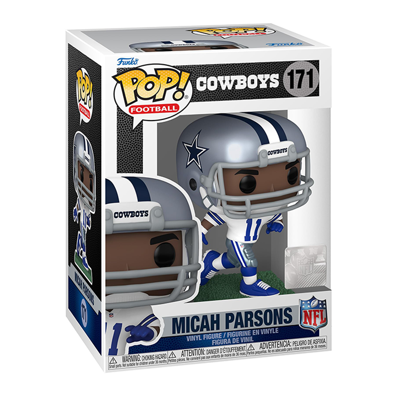 Funko Pop! Football NFL Cowboys Micah Parsons 171 Exclusivo - Moça do ...