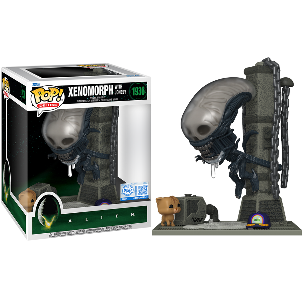 Funko Pop! Deluxe Alien Xenomorph With jonesy 1936 Exclusivo - Moça do ...