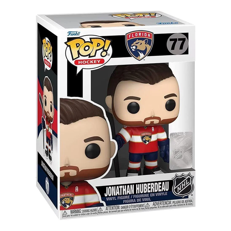Funko Pop! Hockey Jonathan Huberdeau 77 Exclusivo - Moça do Pop - Funko ...