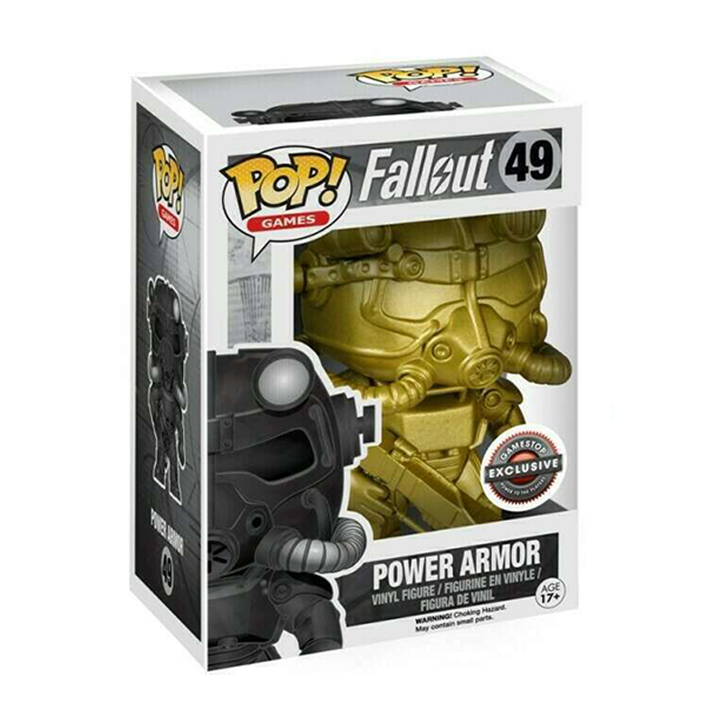 Funko Pop! Games Fallout Power Armor 49 Exclusivo Original - Moça do ...