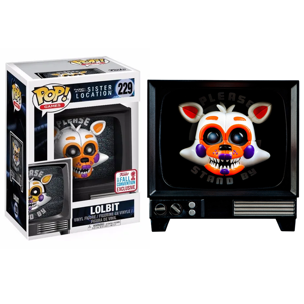 Funko Pop! Games Five Nights At Freddys Lolbit 229 Exclusivo - Moça do ...