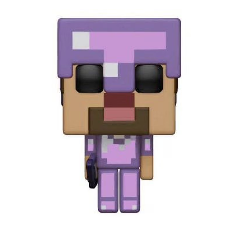 Funko Pop! Games Minecraft Steve In Enchanted Armor 324 Exclusivo ...