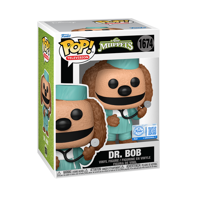 Funko Pop! Television Os Muppets Dr. Bob 1674 Exclusivo Original - Moça ...